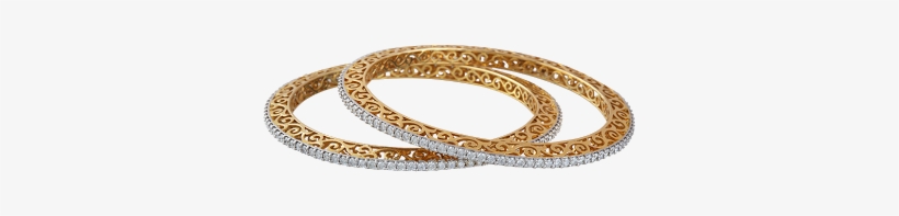 Single Line Diamond Bangles Designs - Diamond Single Line Bangles PNG ...