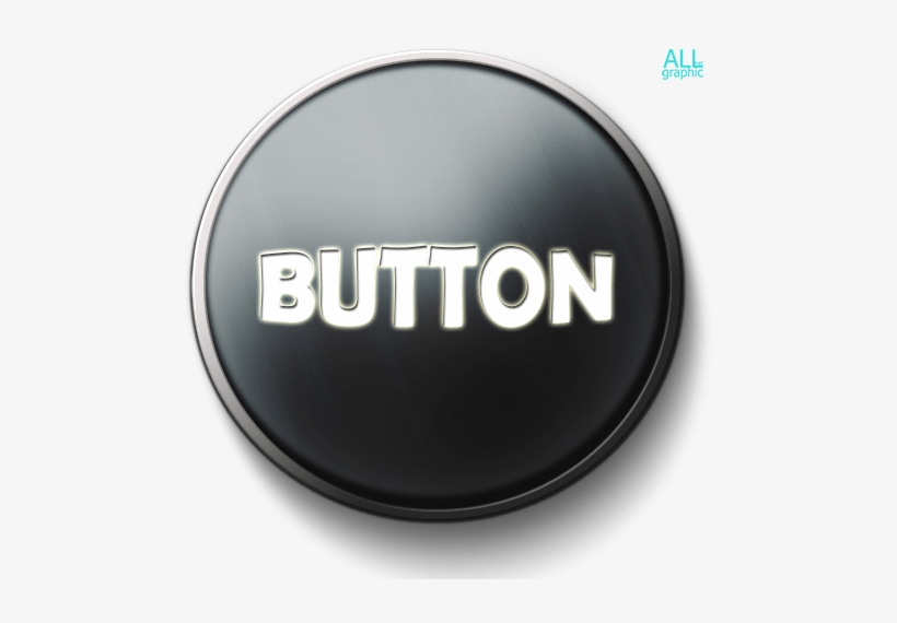 Free Silver Round 3d Button For Website - Free Silver PNG Image ...