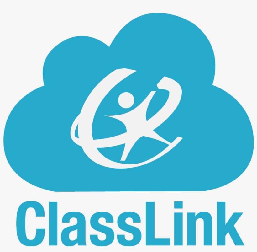 Classlink Logo White & Blue Png Vertical - Classlink App PNG Image | Transparent PNG Free ...
