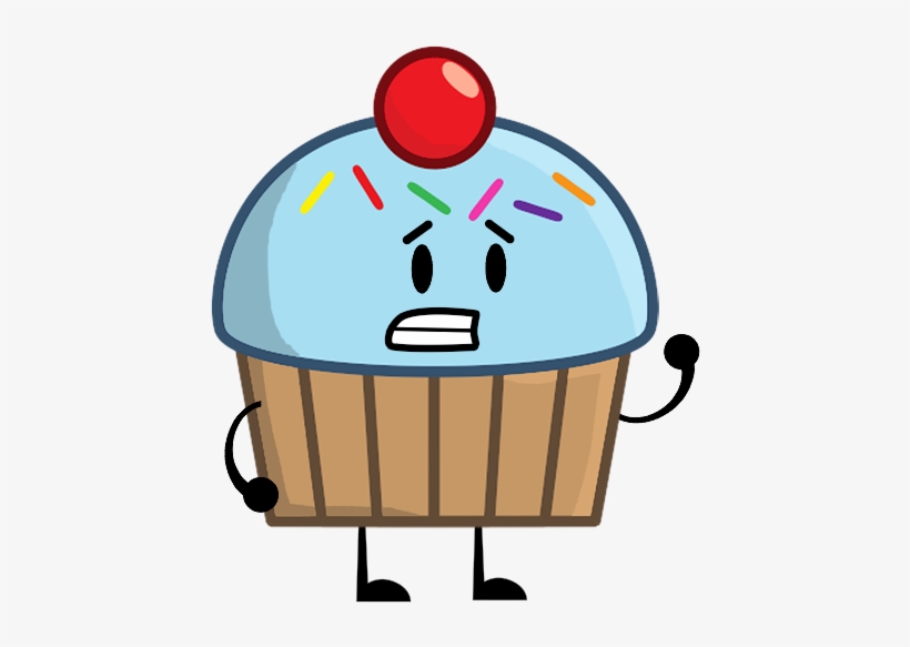 Cupcake - Battle For Dream Island Cupcake PNG Image | Transparent PNG ...