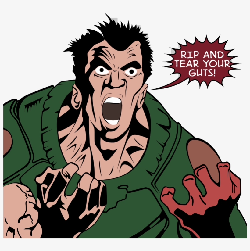 Damn Pngs - Rip And Tear Hd PNG Image | Transparent PNG Free Download ...