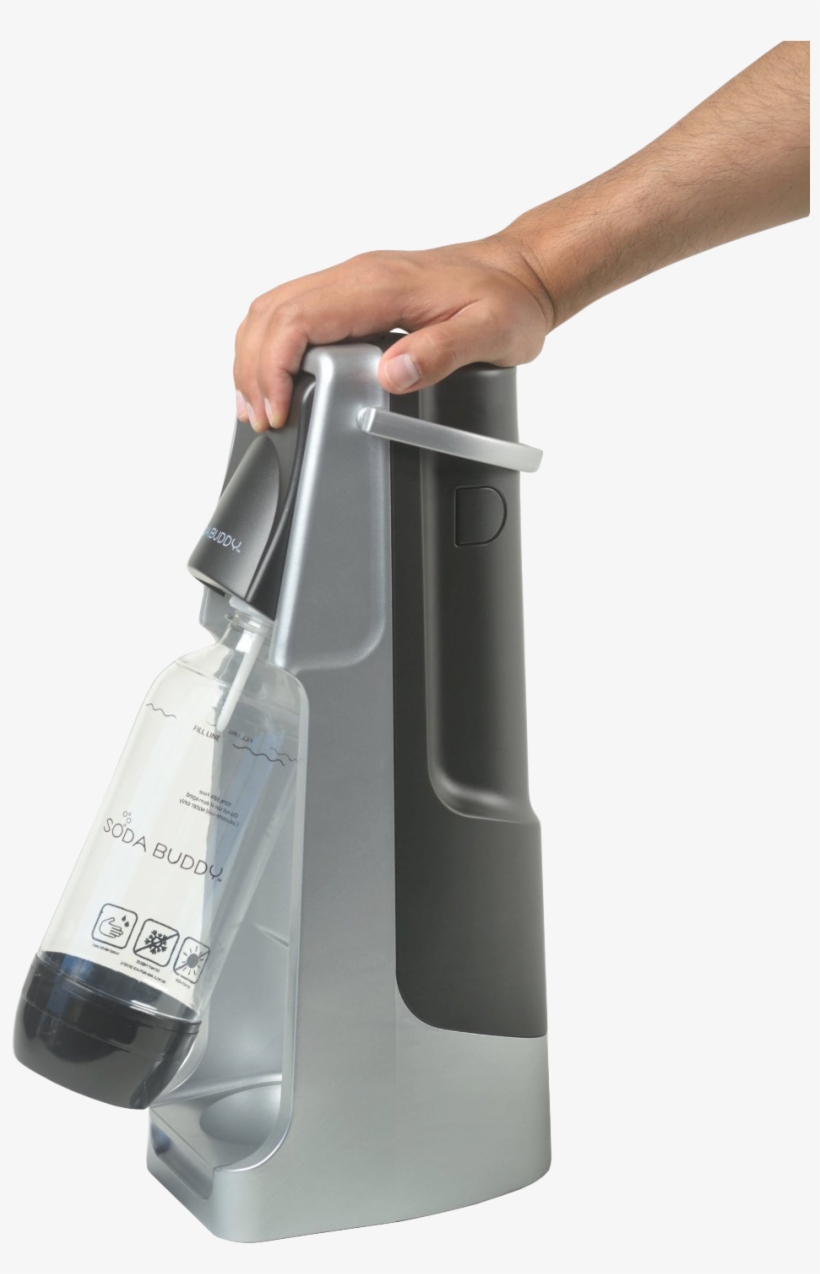 Soda Buddy Sbwjs18co2 Soda Machine With Soda Bottle PNG Image ...