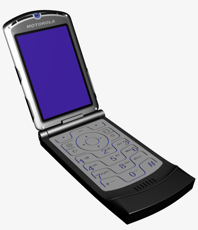 Motorola V3 Phone Png Clipart - Motorola Clipart PNG Image ...