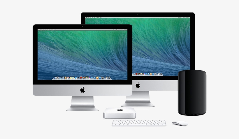 Download Imac Macmini Macpro - Apple Mac Desktop Pc | Transparent PNG ...