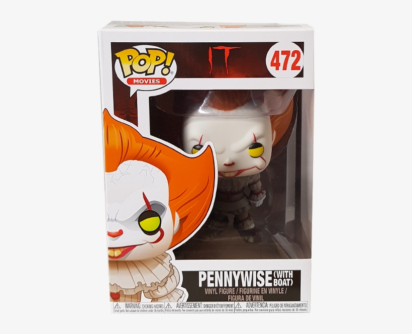 Pennywise Original Pop Vinyl Figure - Funko Pop! Movies: It - Pennywise ...