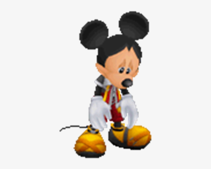 Mickey Talk Sprite Khrec - Kingdom Hearts Mickey Sad PNG Image ...