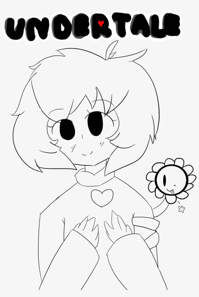 Download All Undertale Coloring To Print Frisk Pages - Chara Coloring ...