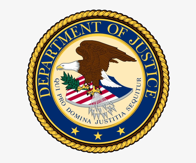 Download Doj Seal Generic - Us Department Of Justice Logo | Transparent ...