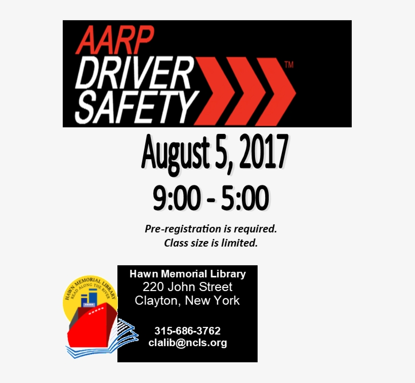 Download Aarp Driver Safety Course - Flyer | Transparent PNG Download ...