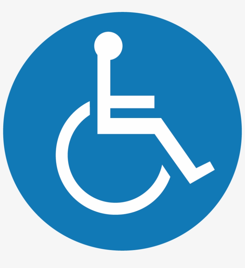 Ada Symbol - Physical Handicapped Parking Sign PNG Image | Transparent ...