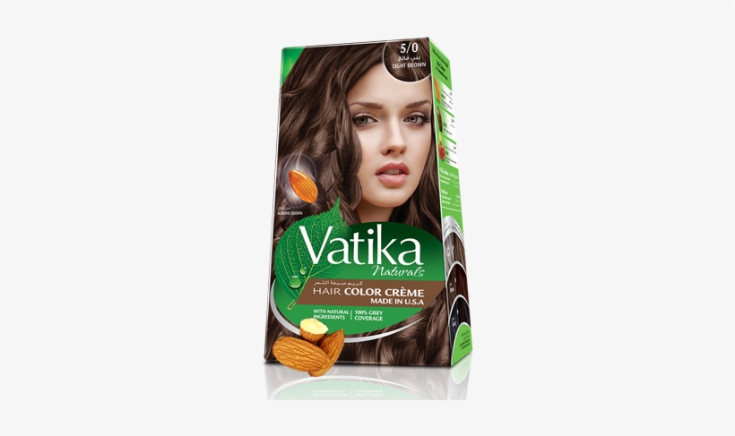 Vatika Kit Color Light Brown - Vatika Henna Light Brown PNG Image ...