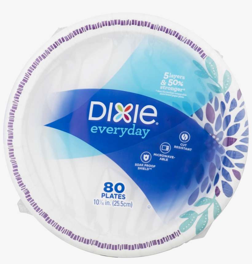 Dixie Everyday 6 7/8 Paper Plates - 58ct PNG Image | Transparent PNG ...