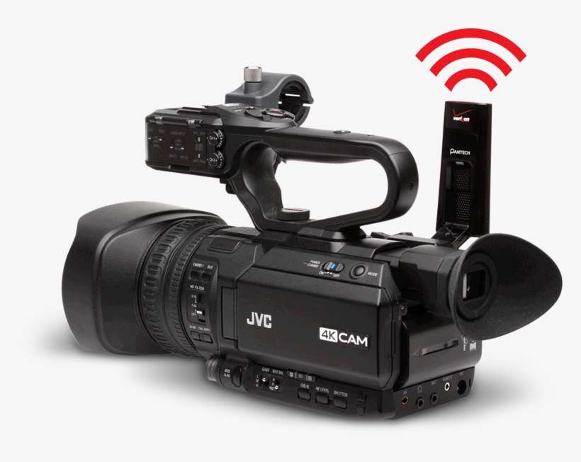 Live Streaming - Gy-hm200e - 4k Camcorder PNG Image | Transparent PNG ...