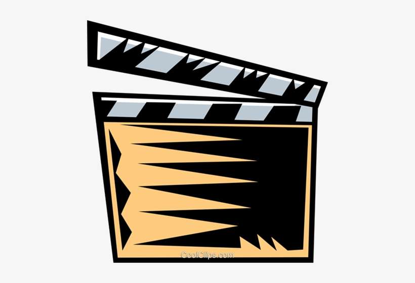 Clapboard Royalty Free Vector Clip Art Illustration PNG Image ...