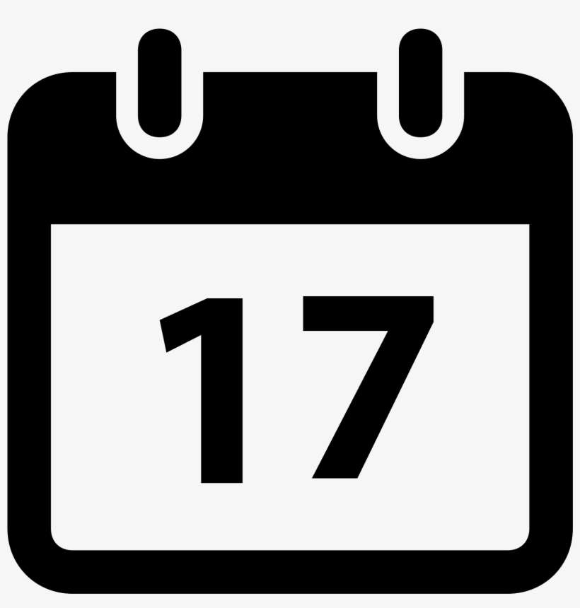 Calendar 17 Icon - Calendar Png PNG Image | Transparent PNG Free ...