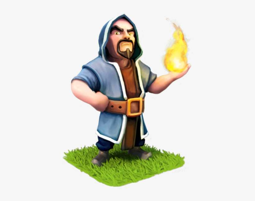 Download Clash Of Clans Wizard Png | Transparent PNG Download | SeekPNG