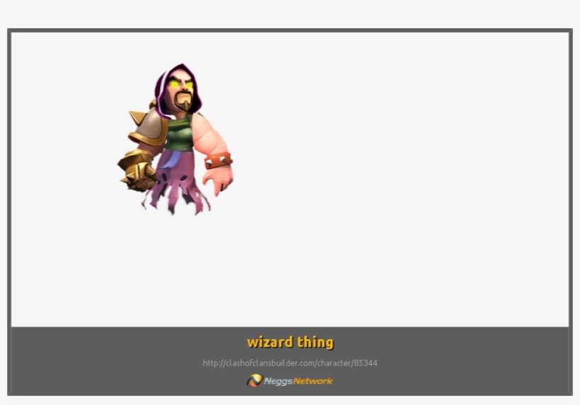 Clash Of Clans Characters Wizard Download - Clash Of Clans PNG Image ...