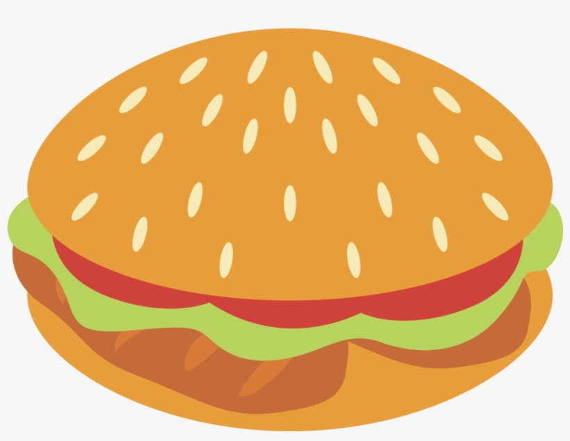 Download Chicken Burger - Burger Clipart PNG Image | Transparent PNG ...