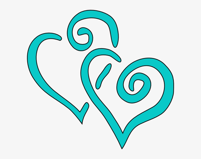 Heart Clipart 2 By Casesj - Teal Heart Clip Art PNG Image | Transparent ...