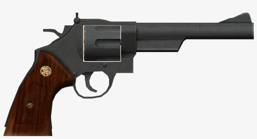 44 Magnum Revolver With Heavy Frame - Revolver Clip Art Png PNG Image ...