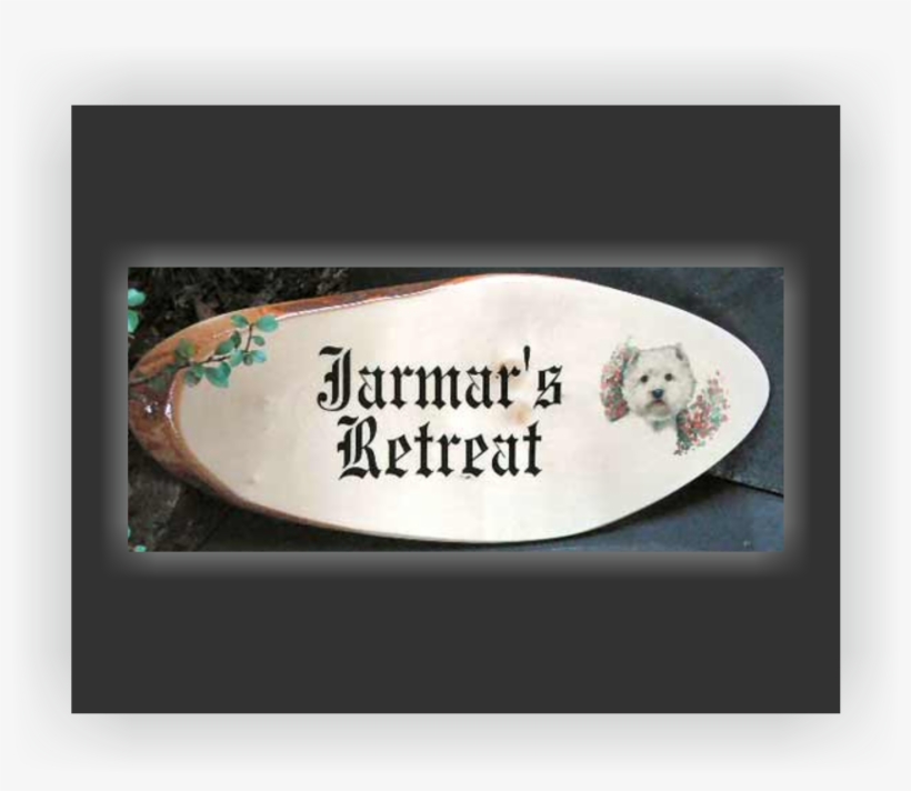 Download Wooden House Signs 9" - Old English Font | Transparent PNG ...