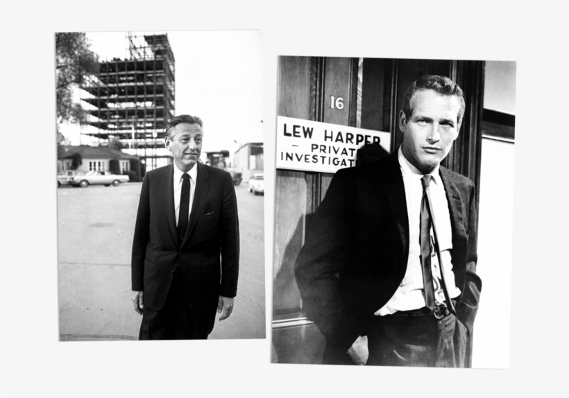 Left, Lew Wasserman Photographed In Front Of The New - Poster: Dominis ...