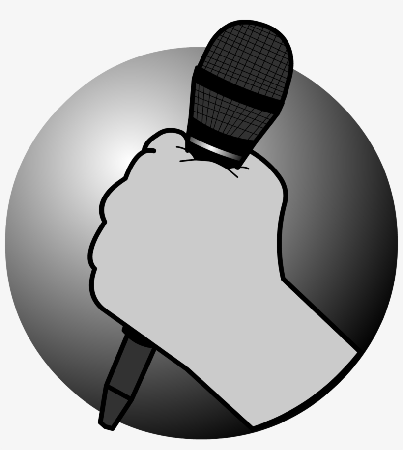 Download Hand With Mike Png | Transparent PNG Download | SeekPNG