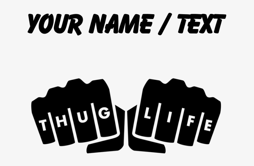 Thug Life Knuckle Tattoo