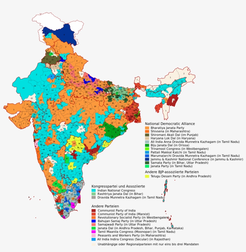 Wahlergebnisse Indien - Pipavav In India Map PNG Image | Transparent ...