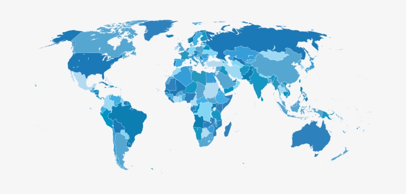 World Map Silhouette Simple Hd PNG Image | Transparent PNG Free ...