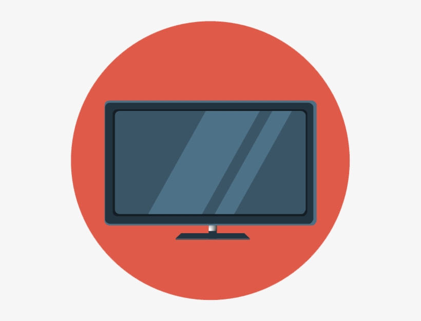Led / Lcd Tv - Tv Vector Icon Png PNG Image | Transparent PNG Free ...