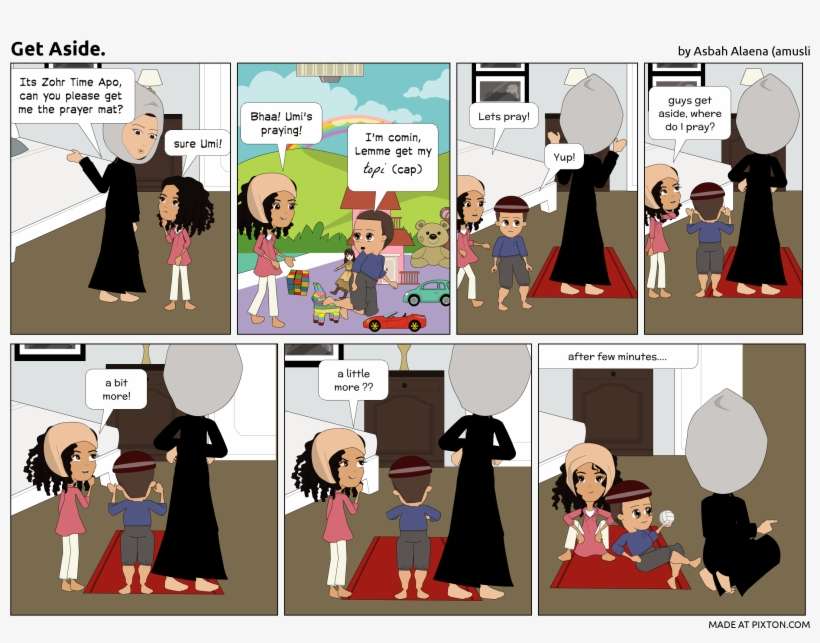 Muslim Toddler Comic - Comics PNG Image | Transparent PNG Free Download ...