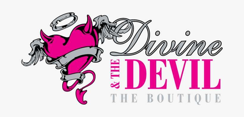 Devine And The Devil Logo Colour - Luc Brisson PNG Image | Transparent ...