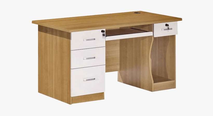 Study Table With Drawer PNG Image | Transparent PNG Free Download on ...