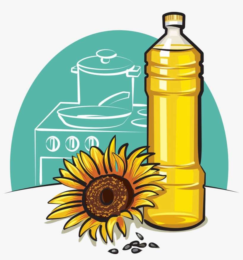 Vegetable Oil Cooking Oil Bottle Clip Art - Cooking Oil Cartoon PNG ...