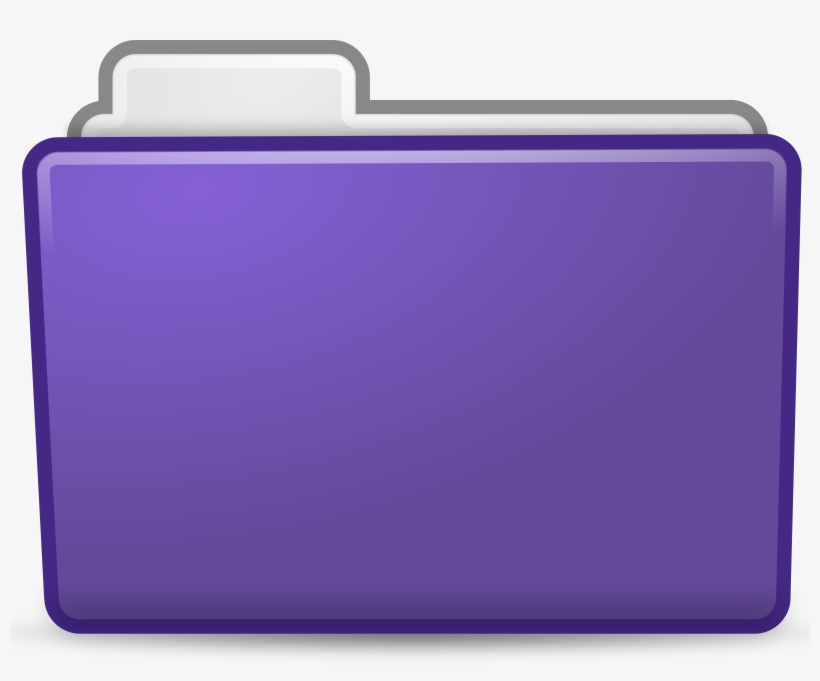 This Free Icons Png Design Of Violet Folder Icon PNG Image ...