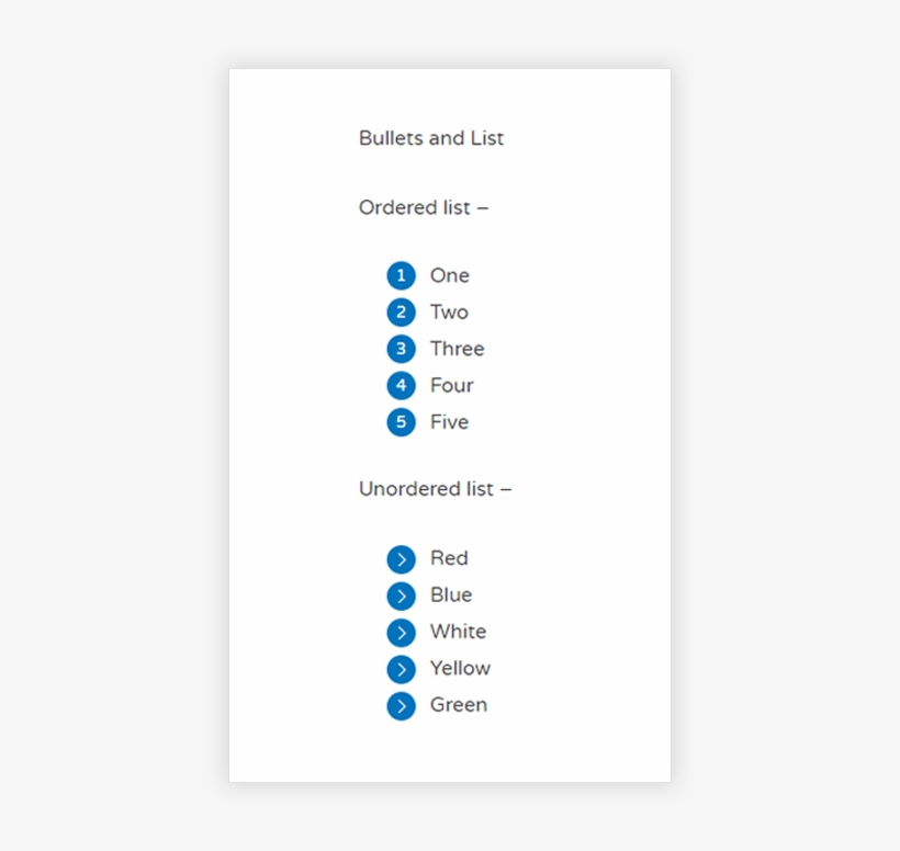 After Adding The Css, Your Bullets And Lists Will Look - Design PNG ...