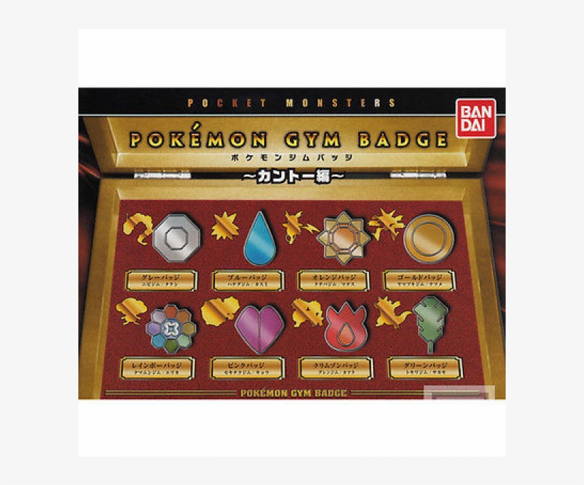 Bandai Pokemon Gym Badge PNG Image | Transparent PNG Free Download on ...