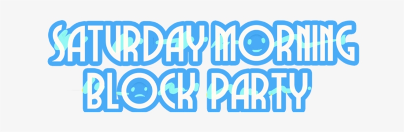 Download Saturday Morning Block Party - Oval | Transparent PNG Download ...