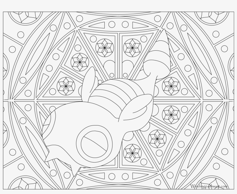 Adult Pokemon Coloring Page Dunsparce - Pokemon Coloring Pages For ...