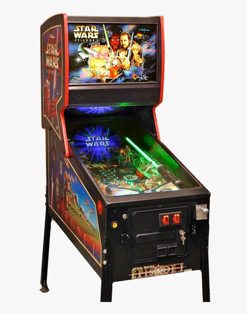 Rdm Multitab - Star Wars Episode I Pinball Machine By Williams PNG ...