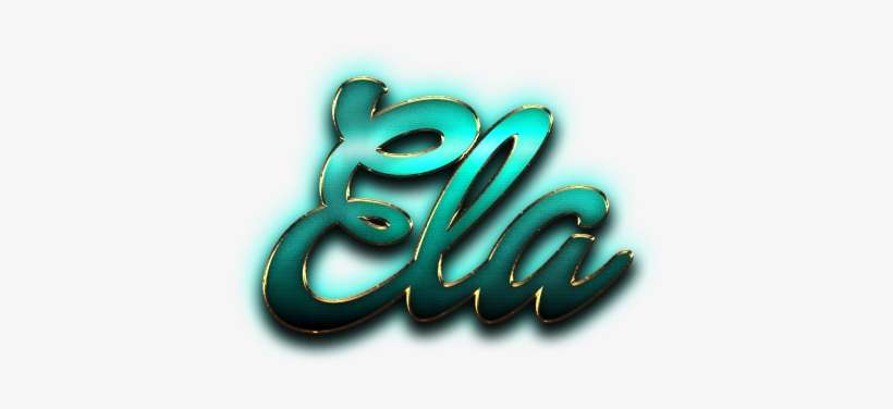 Ela Name Logo Png - Logo PNG Image | Transparent PNG Free Download on ...