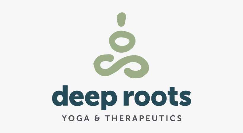 Deep Roots Yoga Logo Deep Roots Vertical - Graphic Design PNG Image ...