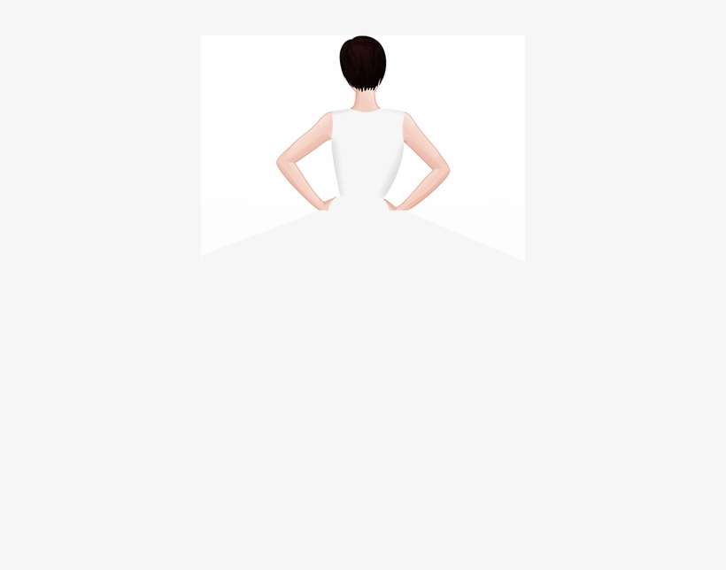 08cf2 Base Back High Neck Tops Outline - Portable Network Graphics PNG ...