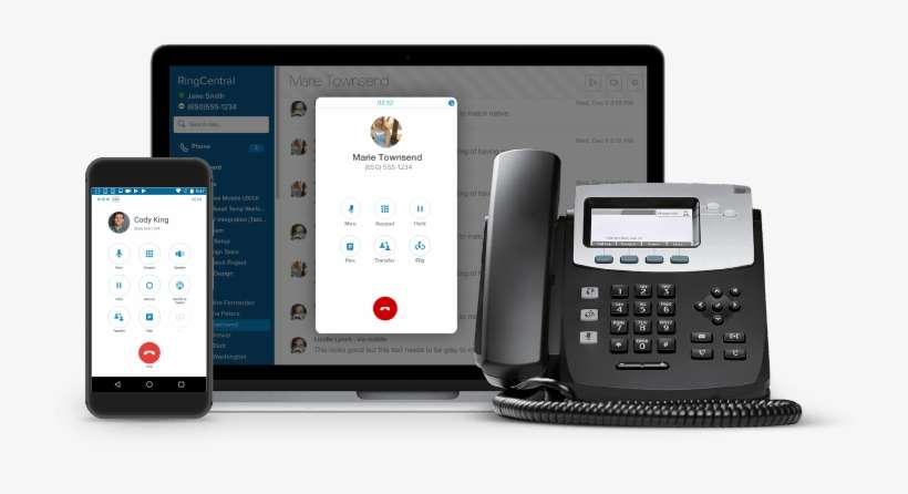 Connect Easily With Ringcentral Office - Digium Inc. D50 4-line Sip ...
