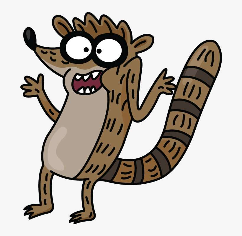 How To Draw Regular Show Rigby