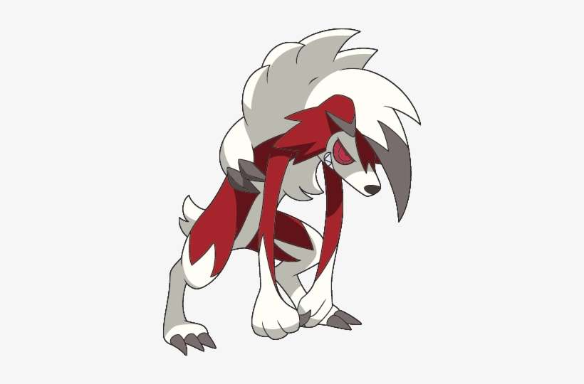 Midnight Lycanroc Sm - Midnight Lycanroc PNG Image | Transparent PNG ...