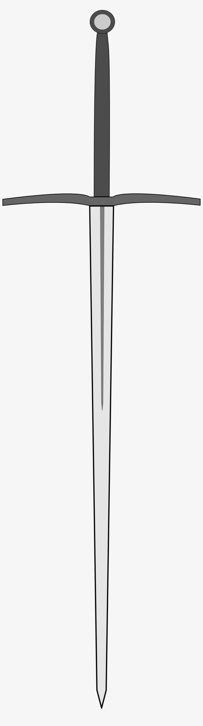 Handed Sword Clipart - Two Handed Sword Drawing PNG Image | Transparent ...