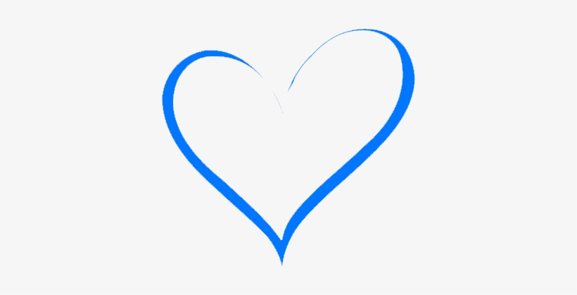 Download Go To Image - Blue Heart Png Transparent | Transparent PNG ...