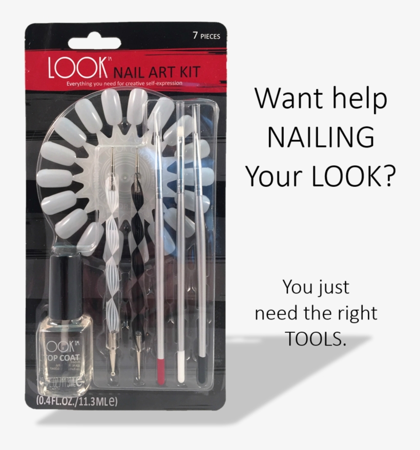 #039 Nail Art Kit - Look Nail Art Kit PNG Image | Transparent PNG Free ...